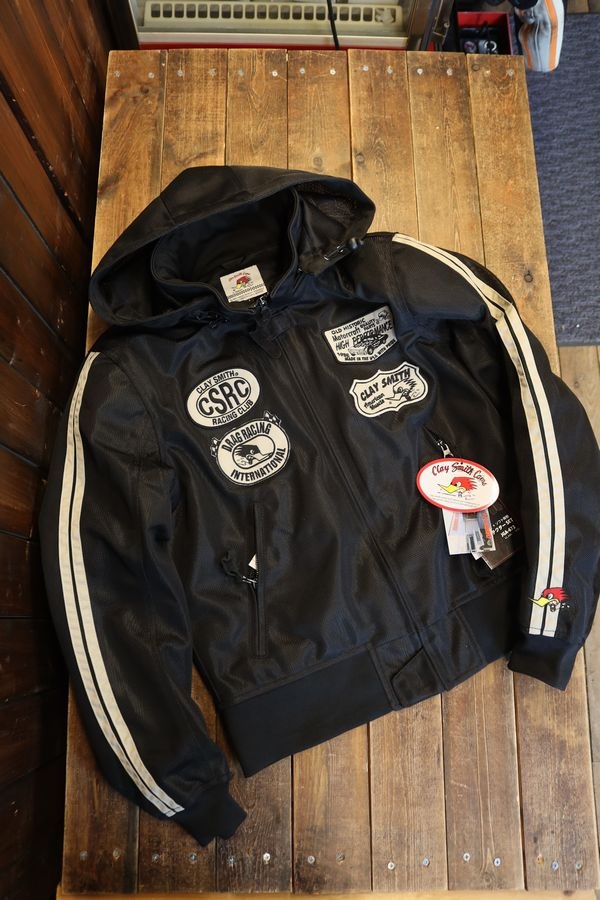 CLAY SMITH（クレイスミス） CSY-4001 SPEED 1 メッシュライディングジャケット ブラック/アイボリー | CLAY ...