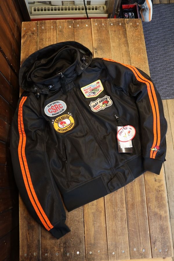 CLAY SMITH（クレイスミス） CSY-4001 SPEED 1 メッシュライディングジャケット ブラック/オレンジ | CLAY ...