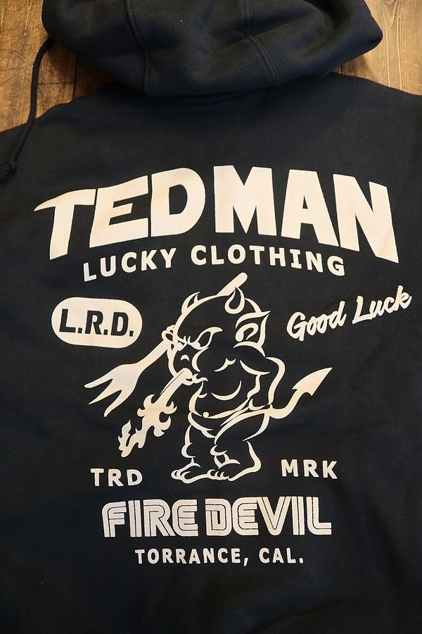 エフ商会 TEDMAN(テッドマン) TDSP-159 スウェットパーカー ブラック | エフ商会,TEDMAN（テッドマン）,スウェット ...