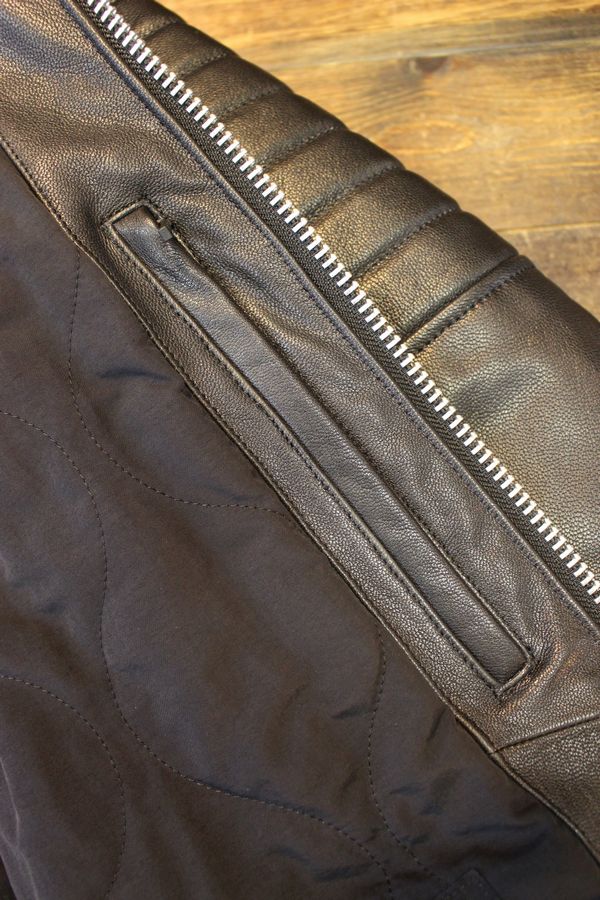 KADOYA(カドヤ) VOLGIN ボルギン レザーダウン | メーカー別,KADOYA（カドヤ）,レザージャケット,ダブルライダース | バイクウエア＆アメカジHistory