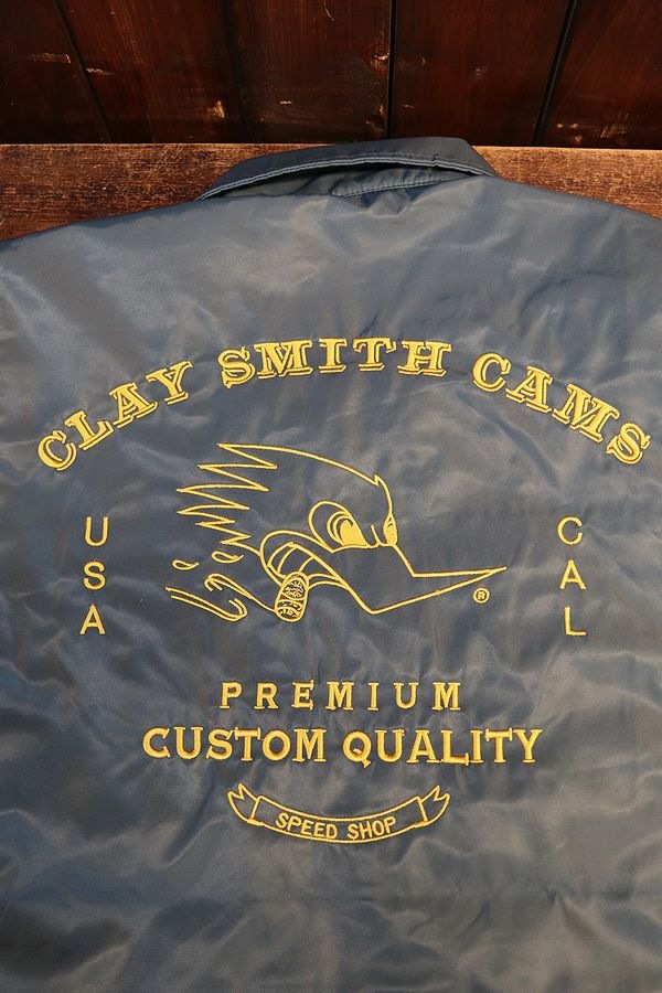 CLAY SMITH（クレイスミス） CSY-3910 BRACKBIRD 刺繍コーチジャケット ネイビー | バイクウェア・用品,ナイロンジャケット,クレイスミス | バイクウエア＆アメカジ ...