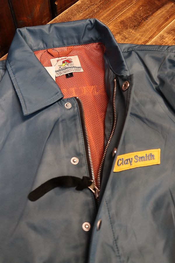 CLAY SMITH（クレイスミス） CSY-3910 BRACKBIRD 刺繍コーチジャケット ネイビー | バイクウェア・用品,ナイロンジャケット,クレイスミス | バイクウエア＆アメカジ ...