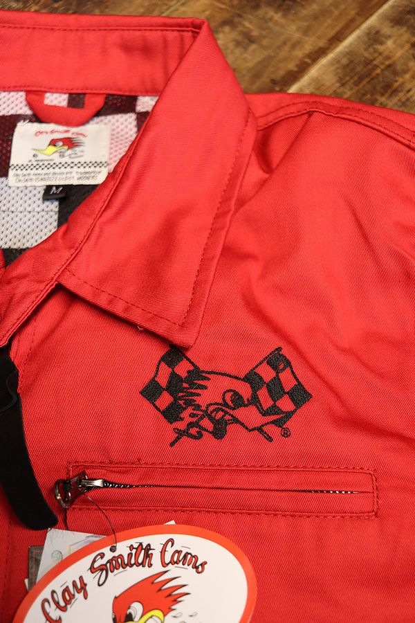 CLAY SMITH（クレイスミス） CSY-3900 STANDRIDE スイングトップブルゾン レッド | バイクウェア・用品,ナイロンジャケット,クレイスミス | バイクウエア＆アメカジ ...