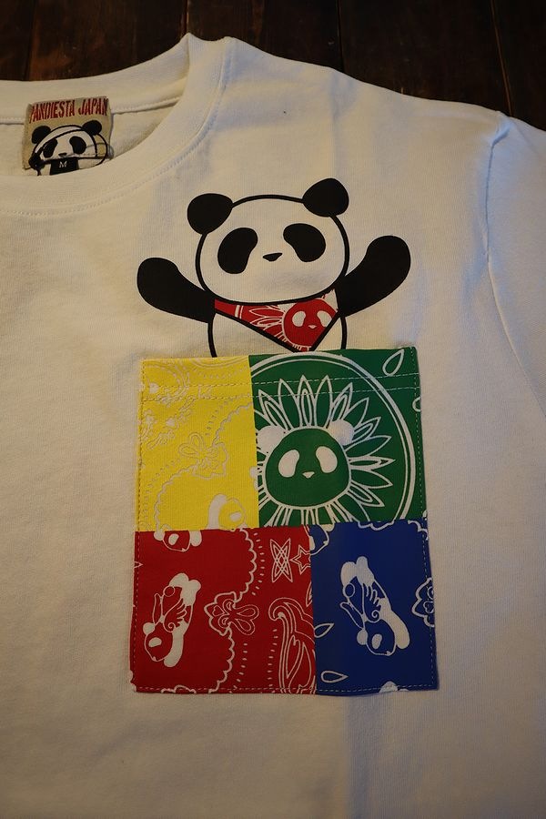PANDIESTA JAPAN パンディエスタ 523355 BANDANA Tee Tシャツ ホワイト | PANDIESTA,Tシャツ ...