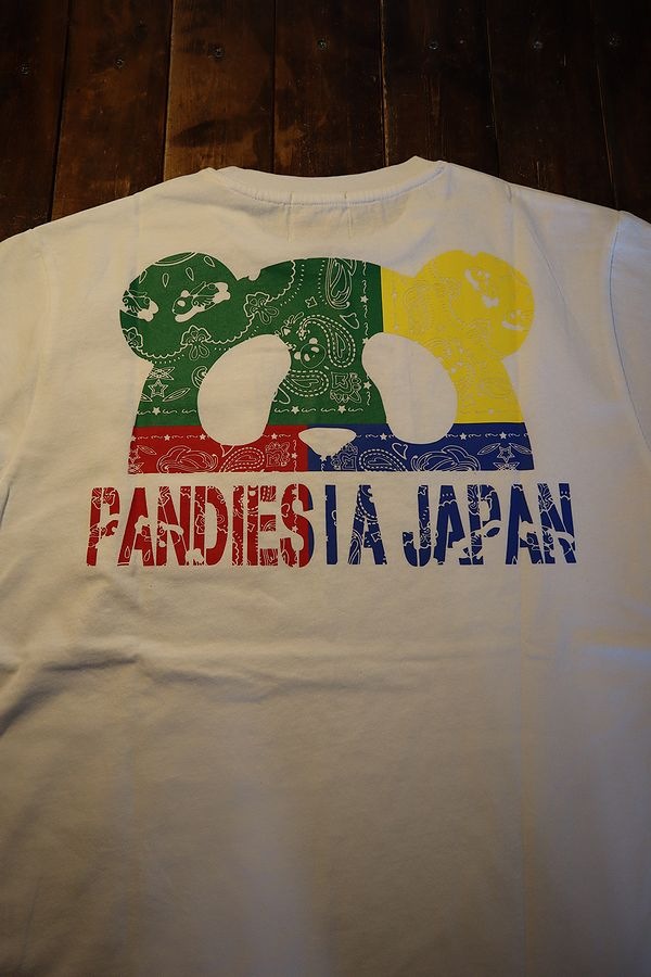 PANDIESTA JAPAN パンディエスタ 523355 BANDANA Tee Tシャツ ホワイト | PANDIESTA,Tシャツ ...
