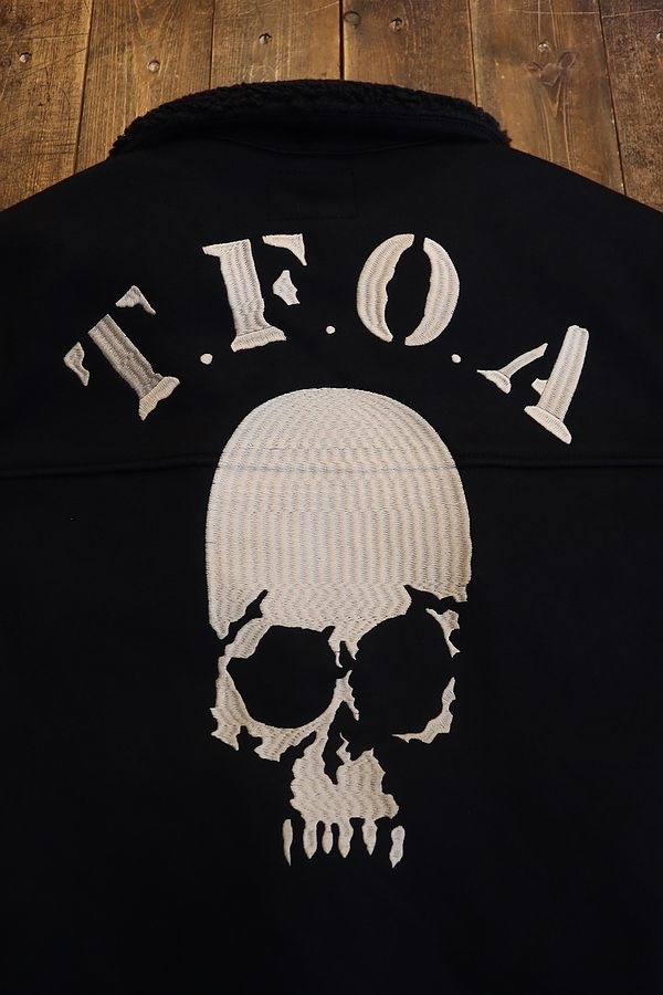 CROWS WORST TFOA CRSZ-2303 ボンディングボアジャケット ブラック | CROWS WORST TFOA | バイク ...