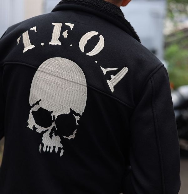 CROWS WORST TFOA CRSZ-2303 ボンディングボアジャケット ブラック | CROWS WORST TFOA | バイク ...