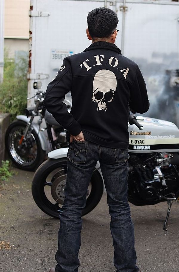 CROWS WORST TFOA CRSZ-2303 ボンディングボアジャケット ブラック | CROWS WORST TFOA | バイク ...