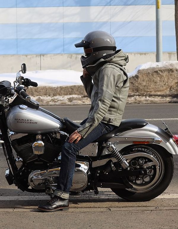 KADOYA(カドヤ) K'S LEATHER MR-LOADED エムアールローデッド レザーパーカー グレー | メーカー別,KADOYA（カドヤ）,レザージャケット,ダブルライダース ...