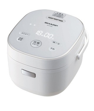 シャープ KSCF05C ジャー炊飯器 3合炊き ホワイト : 差y－プ 炊飯器 - くみあいショッピング