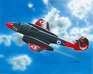 72548 グロスター ミーティア T Mk.7 | MPM | 飛行機,大戦後の飛行機モデル,大戦後～現用のイギリス機 ...