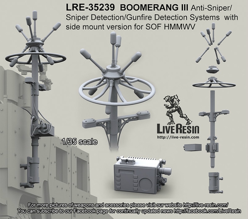 LRE-35239 BOOMERANG III Anti-Sniper/Sniper Detection/Gunfire Detection ...