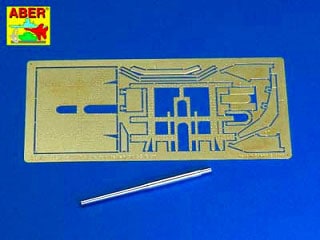 72L47 伊 90mm 90/53高射砲砲身(防楯付) M39/41 | アベール ABER | AFV,AFV用パーツ,AFV用金属パーツ ...