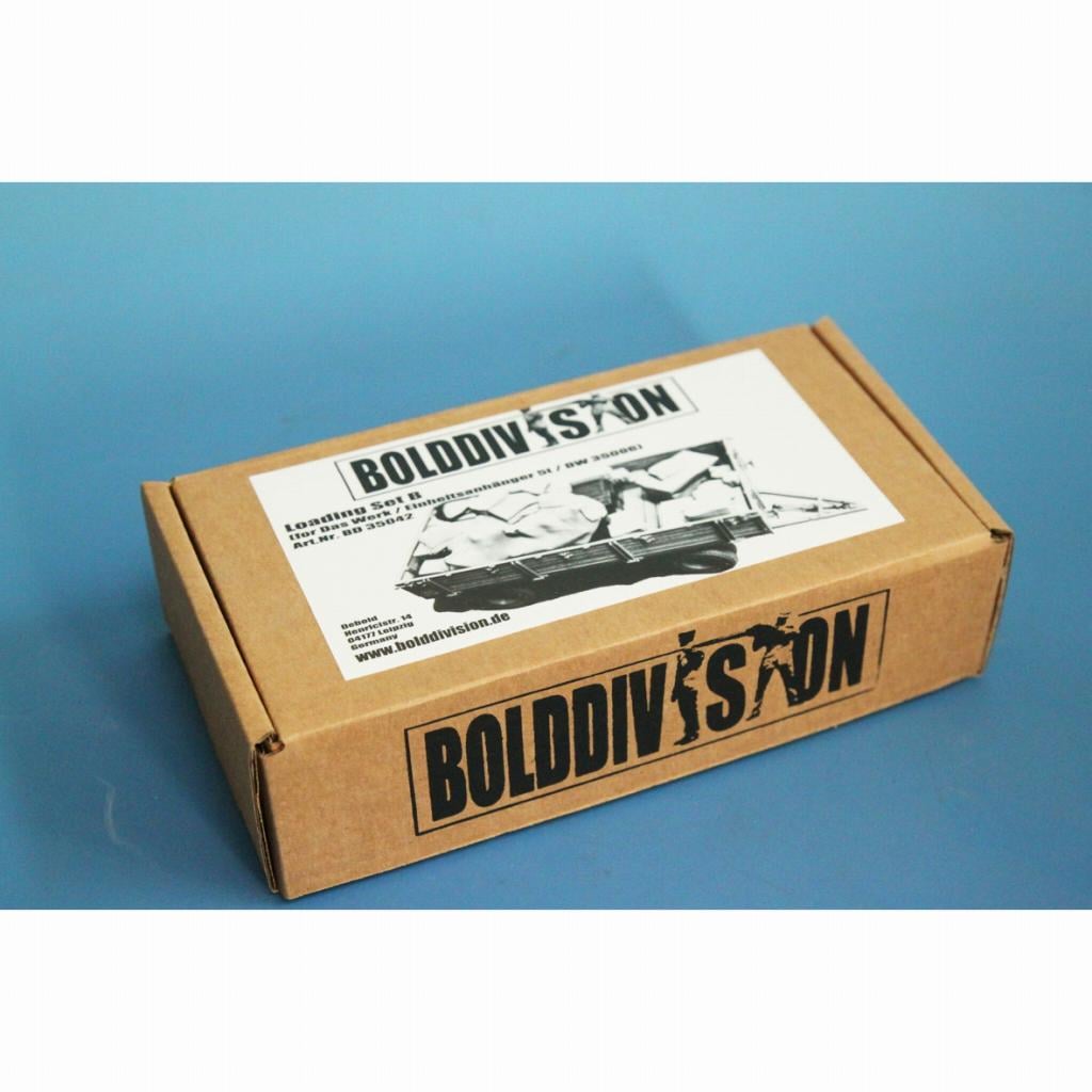 35042 WWII ドイツ ユーティリティートレーラー 5t用積荷セット B | ボルドディビジョン BOLDDIVISION | AFV ...