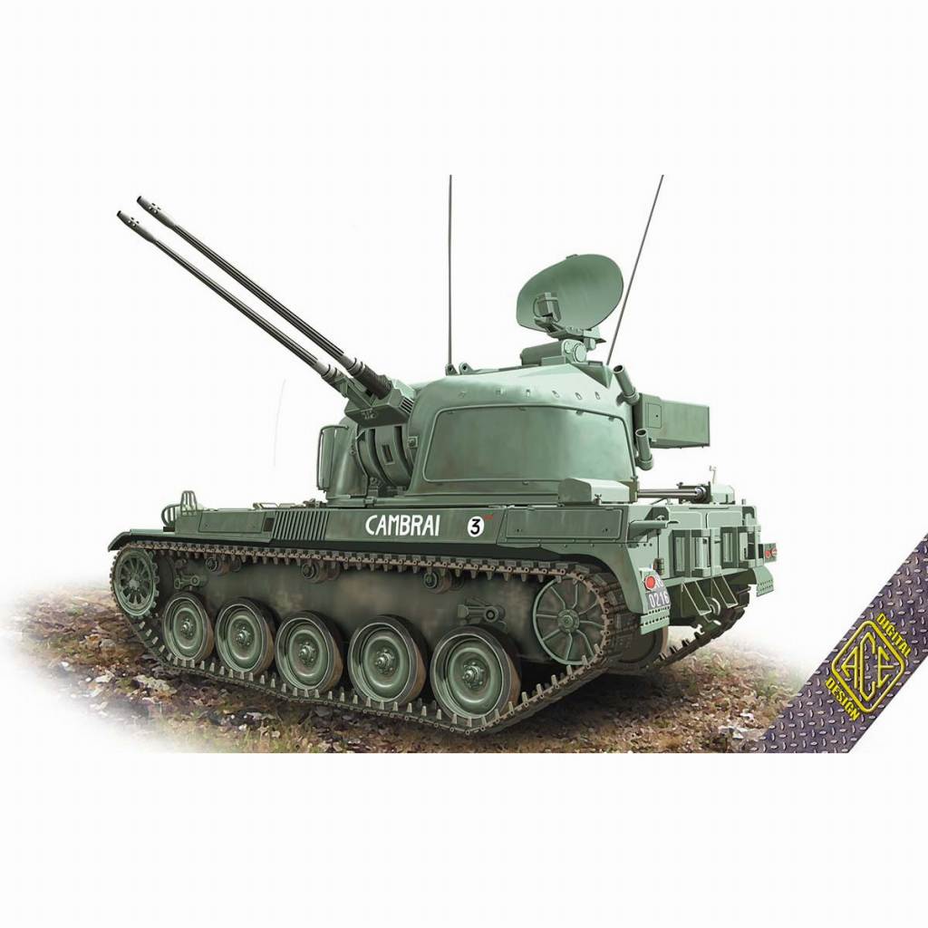 72447 仏 AMX-13DCA 30mm連装対空自走砲 | エース ACE | AFV,大戦後のAFVモデル,大戦後～現用のフランスAFV ...