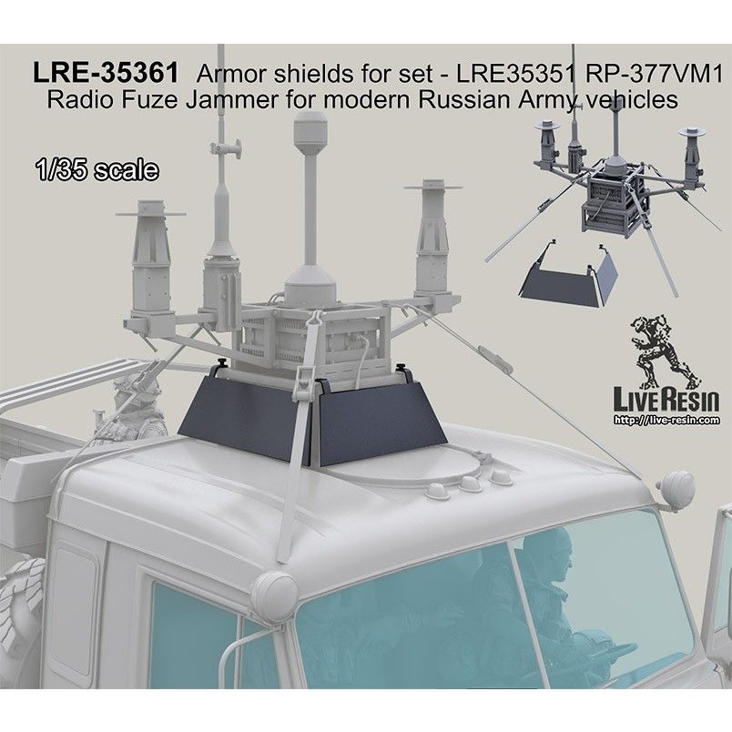 LRE-35361 Armor shields for set - LRE35351 RP-377VM1 Radio Fuze Jammer ...