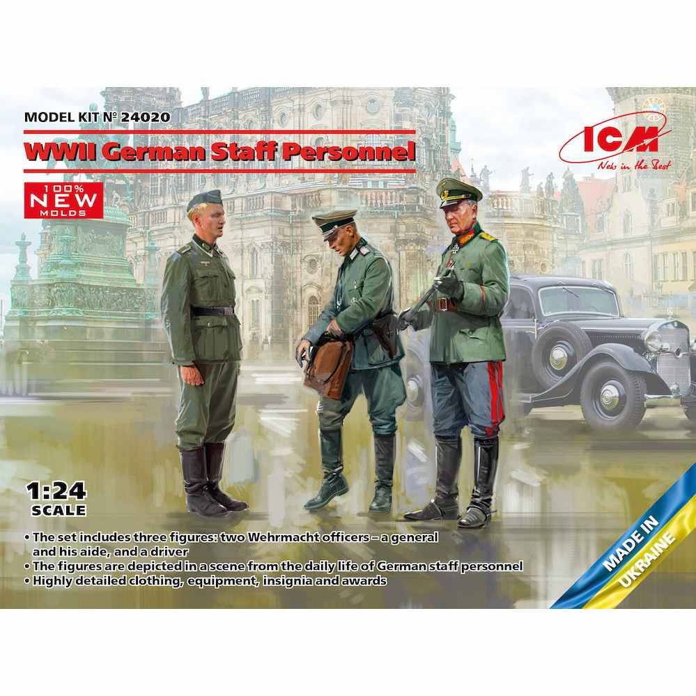 24020 WWII ドイツ将校 & スタッフ | ICM | フィギュア,第二次大戦のフィギュア,第二次大戦のドイツフィギュア ...