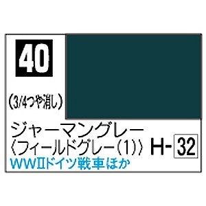 Mr.COLOR C40 ジャーマングレー WWII 独戦車他 つや消し | GSIクレオス GSI Creos | ツール＆マテリアル,塗料 ...
