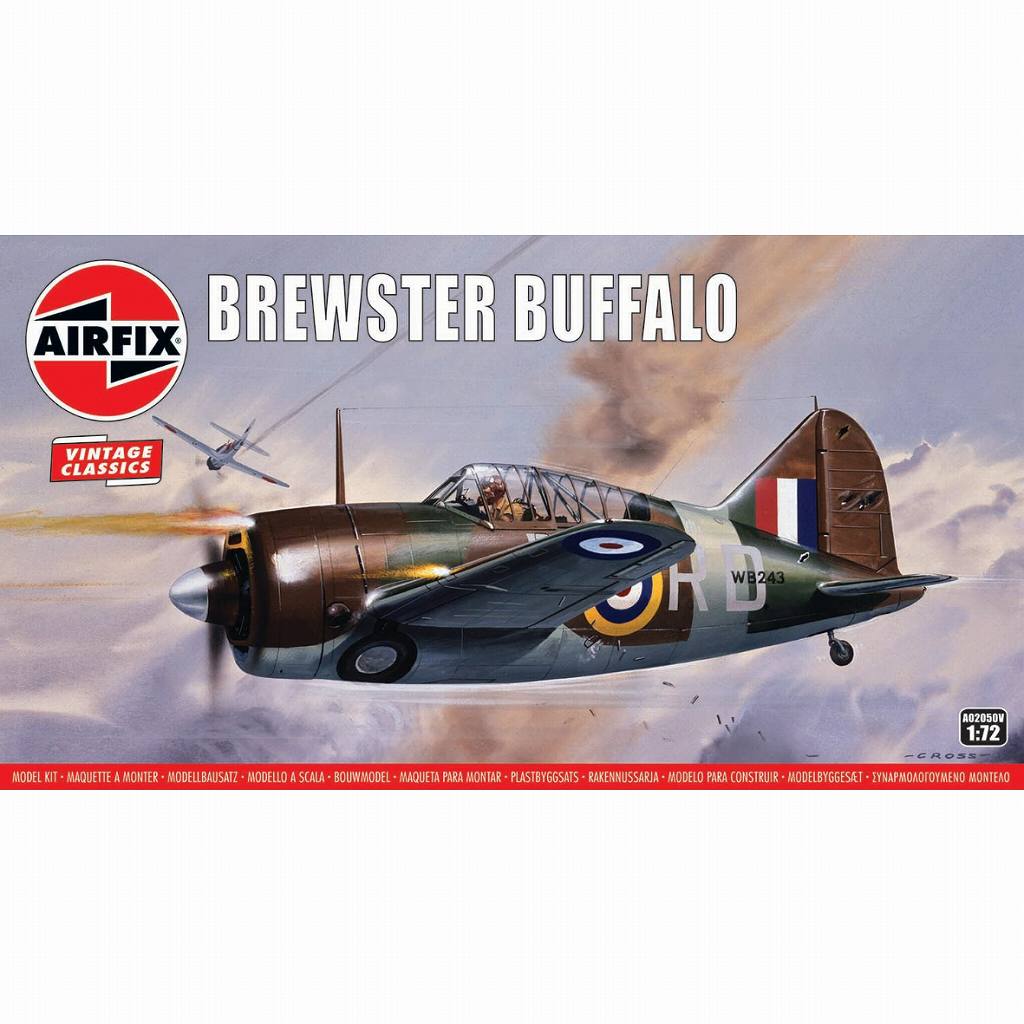 A02050V ブルースター バッファロー | エアフィックス AIRFIX | 飛行機,第二次大戦の飛行機モデル,第二次大戦のイギリス機 ...