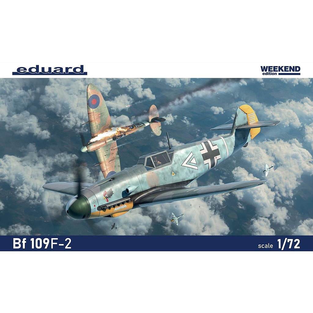 7474 1/72 メッサーシュミット Bf109F-2 ウィークエンドエディション | エデュアルド eduard | 飛行機,第二次大戦の飛行機モデル,第二次大戦のドイツ機 ...
