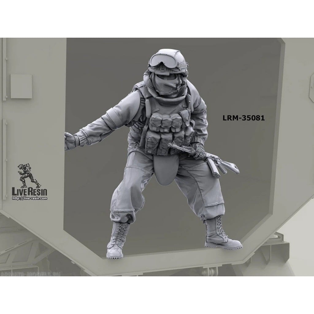 LRM-35081 Russian Army soldier in modern infantry combat gear system ...