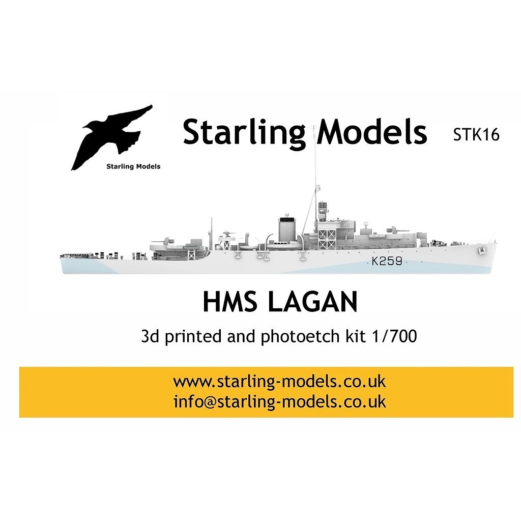 STK16 英海軍 リバー級フリゲート K259 ラーガン Lagan | スターリングモデル Starling Models | 艦船,第二 ...