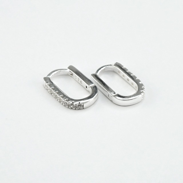 0020393SVE SV925製ピアス CZ付 14.5×2.0×9.5mmポスト線径1.00mm 1ペア - 卸シルバーチェーン・アクセサリーパーツ（業者様専用）｜北欧産業