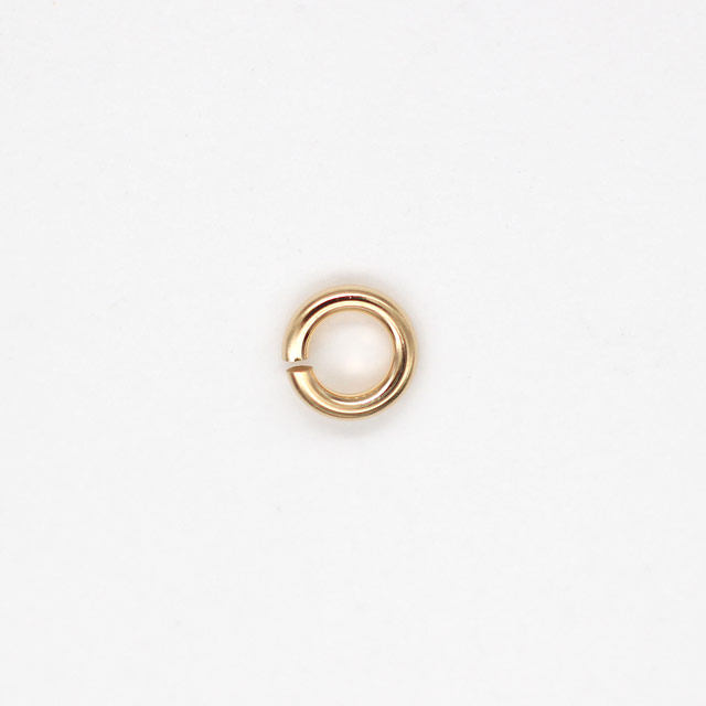 02COP0643GFP 14KGF製丸カン 線径0.64mm外径3.0mm内径約1.8mm 10ヶ - 卸シルバーチェーン・アクセサリーパーツ（業者様専用）｜北欧産業