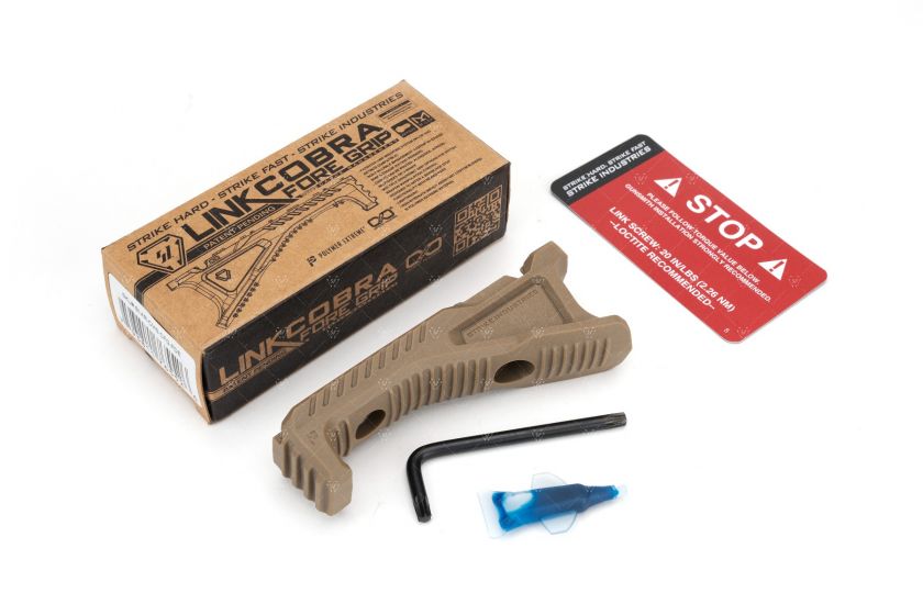 ストライクインダストリー LINK Cobra Fore Grip with Cable Management Strike ...