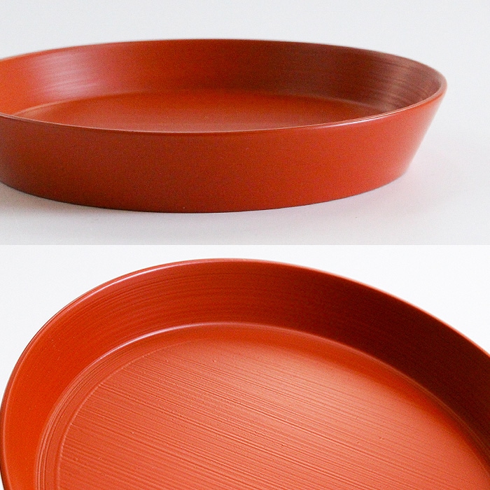 RIN＆CO. 越前硬漆 平皿 S 直径14cm 食洗器対応 食洗器OK 漆器 越前漆器 伝統工芸 日本製 国産 トレイ 取り皿 小皿 アクセサリートレイ 漆琳堂 （z） | 和洋雑貨,食器 ...