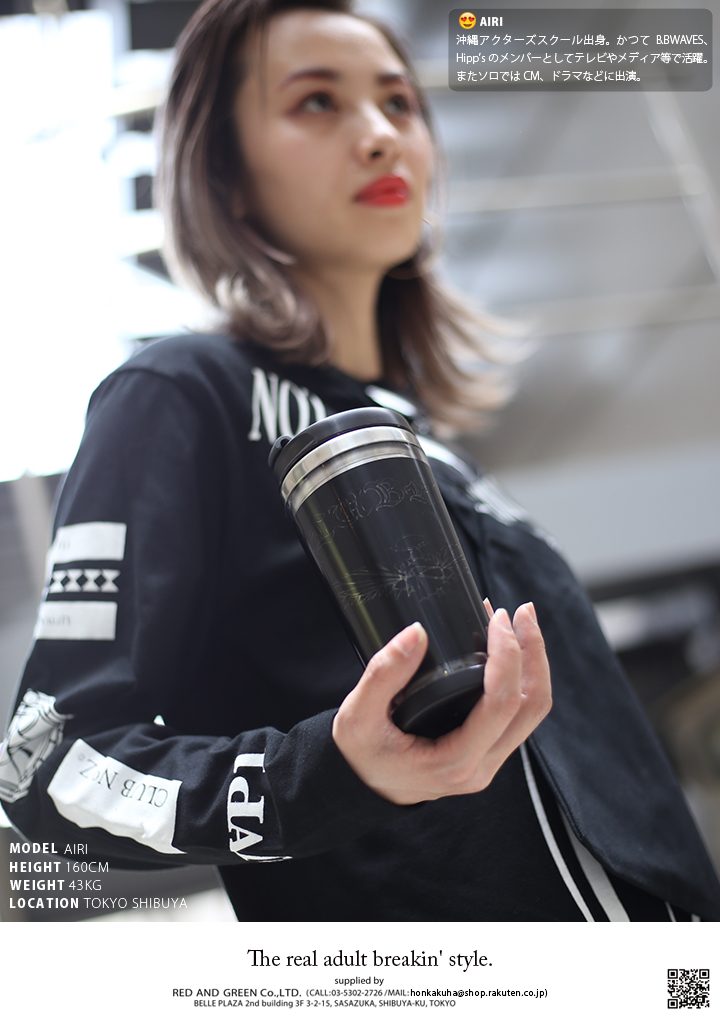 ストリート系 タンブラー メンズ レディース 【CN-CU-TU-001】 クラブノイズ CLUB NO1Z ステンレス 蓋付き 保温保冷効果 冷たさキープ コーヒーカップ マグカップ ...