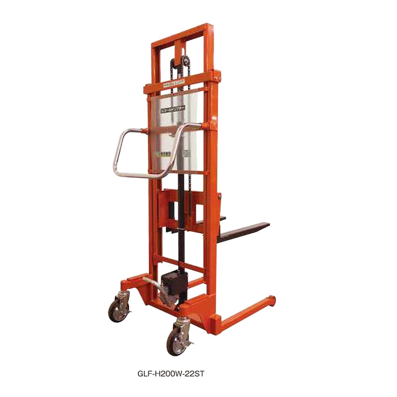 東正車輌 ゴールドリフター マスト式(油圧・足踏式)2段マスト型 GLF-H500W-22ST ｜金象印の公式通販サイト【金象本舗】