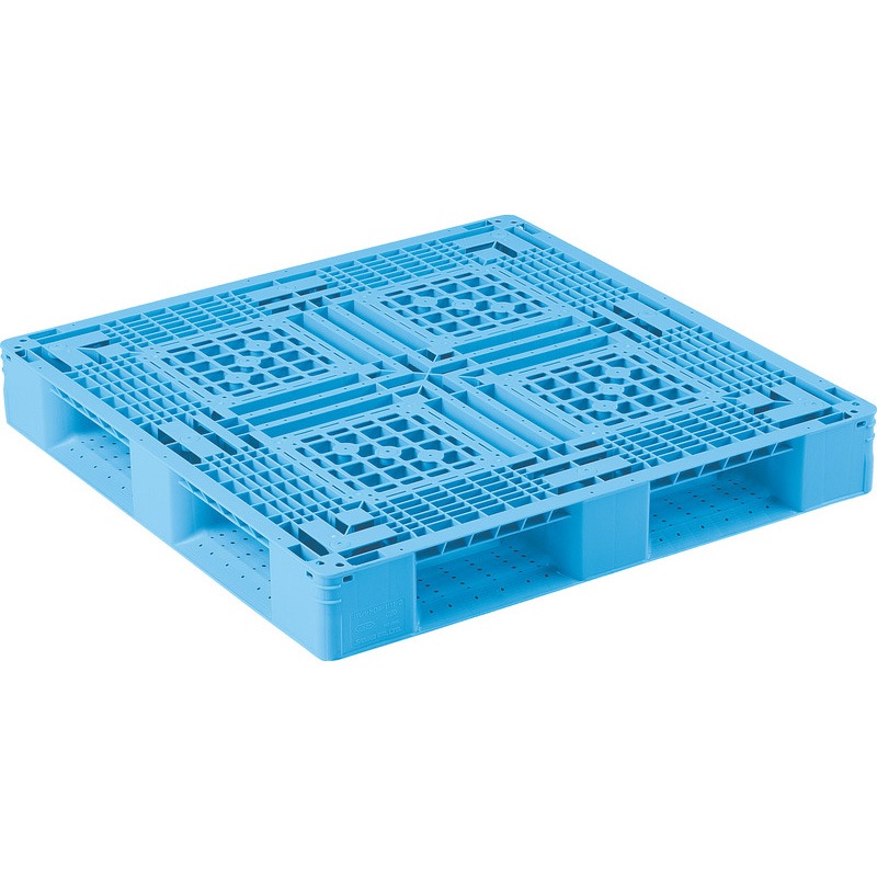 三甲 サンコー プラスチックパレット4方差し片面使用型 D4-1111-2 ライトブルー ｜金象印の公式通販サイト【金象本舗】