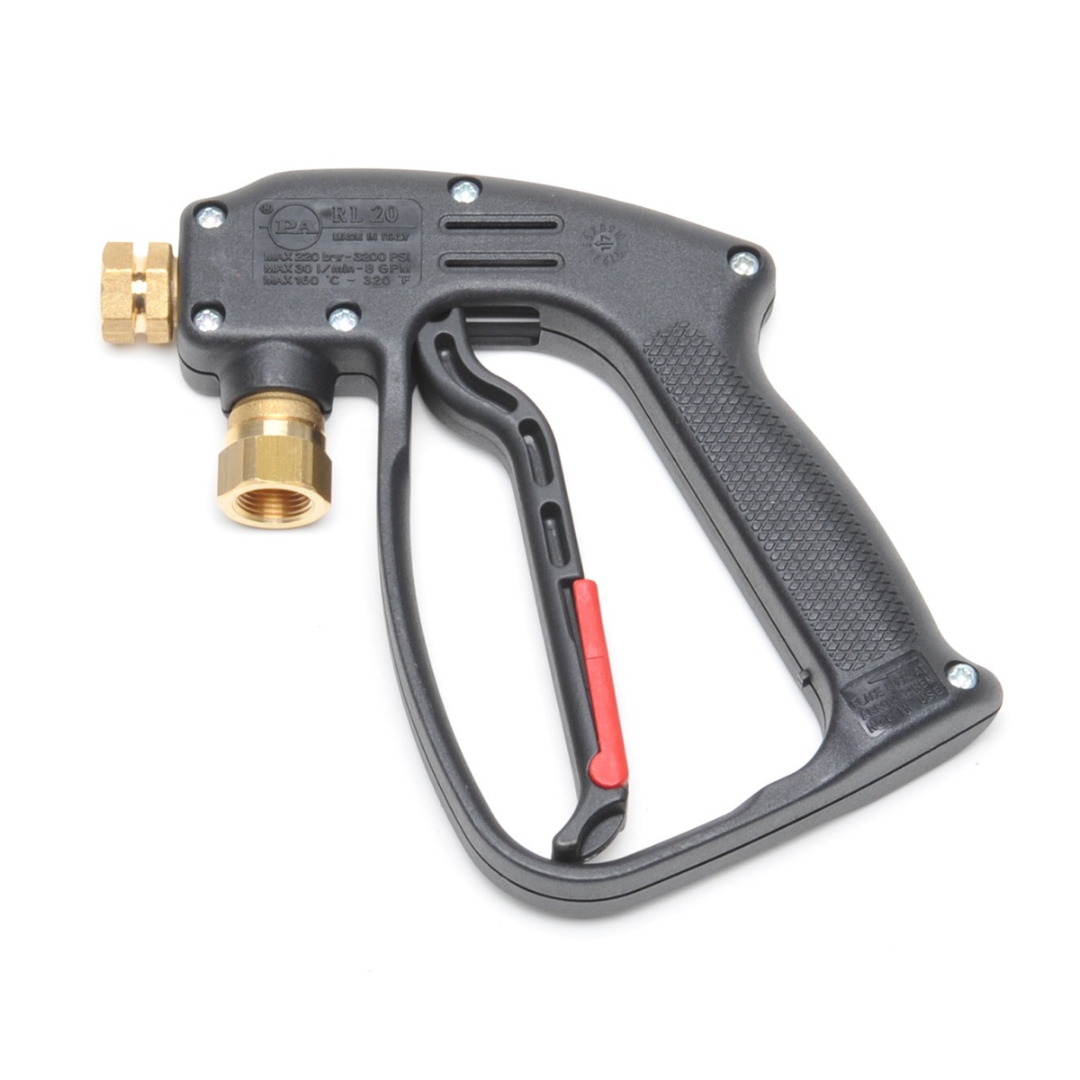 RL20 軽量タイプ（温水洗浄など） | 高圧洗浄部材,洗浄ガン・ノズル・ランス,洗浄ガン(トリガーガン)単品 | 高圧洗浄部材専門店 ホース屋 本店