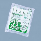 レジ袋式ゴミ袋 30L 半透明