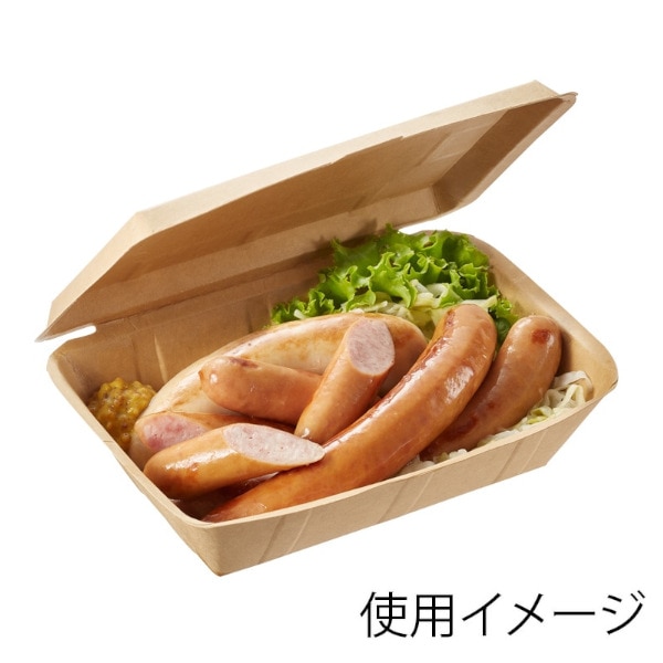 クラフトフードパック FP－500 ＃4490427 | 食品容器,紙製容器,クラフトフード容器 | 包装市場 新館