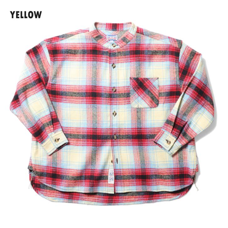 HOUSTON woman / ヒューストン ウーマン 4006W FLANNEL CHECK SHIRT