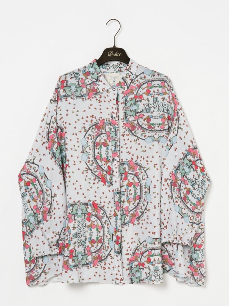 【40th Anniversary Limited Edition】40th printed Blouse（ブラウス）｜H.P.FRANCE公式サイト