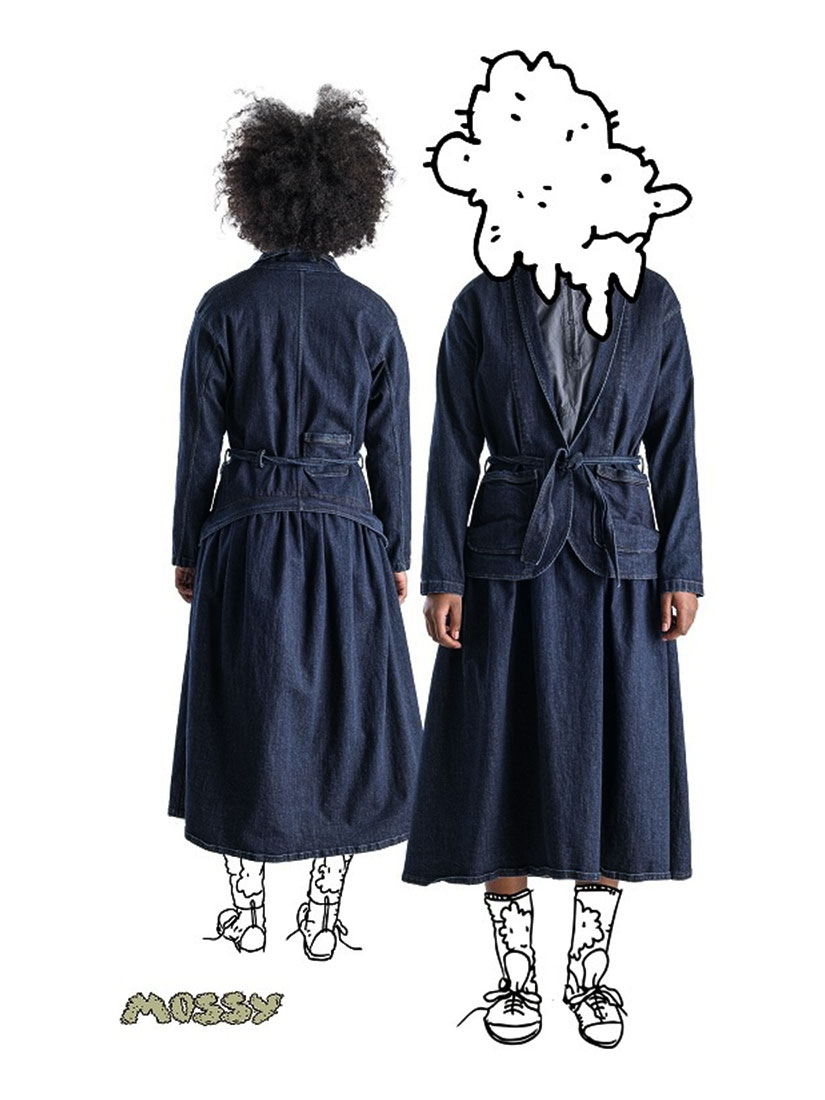 DENIM ONE-PIECE（ワンピース）｜H.P.FRANCE公式サイト