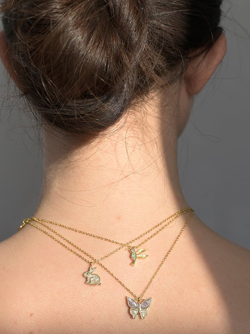 《SHANA GULATI》HUMMINGBIRD PENDANT（ネックレス）｜H.P.FRANCE公式サイト
