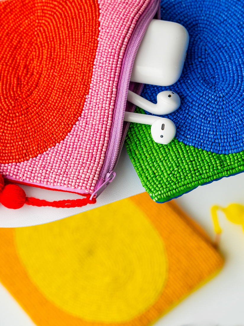 《Helio Ferretti》CLUTCH MEDIUM ビーズポーチ（ポーチ）｜H.P.FRANCE公式サイト