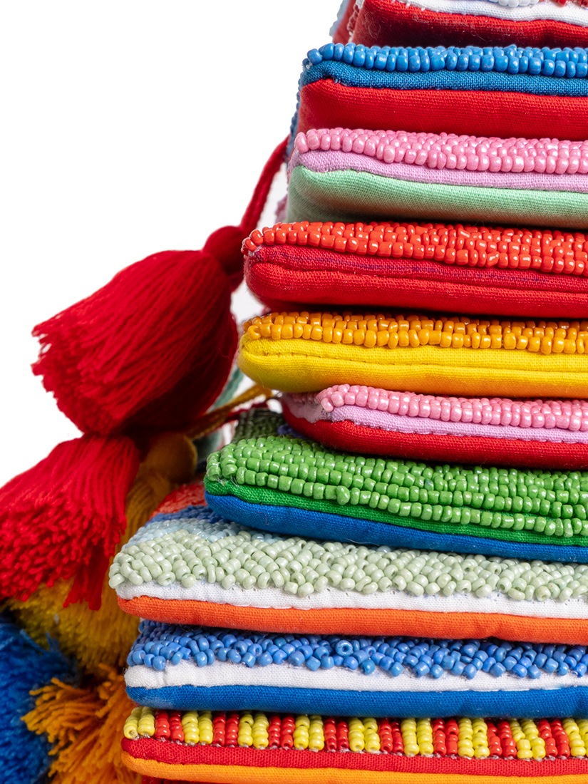 《Helio Ferretti》CLUTCH MEDIUM ビーズポーチ（ポーチ）｜H.P.FRANCE公式サイト