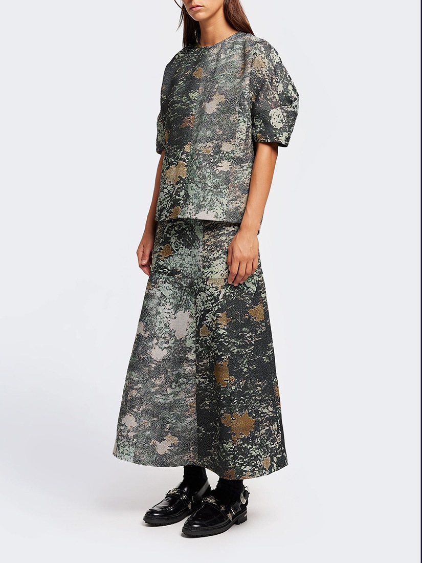 《KLOKE》Optic Jacquard Skirt（スカート）｜H.P.FRANCE公式サイト