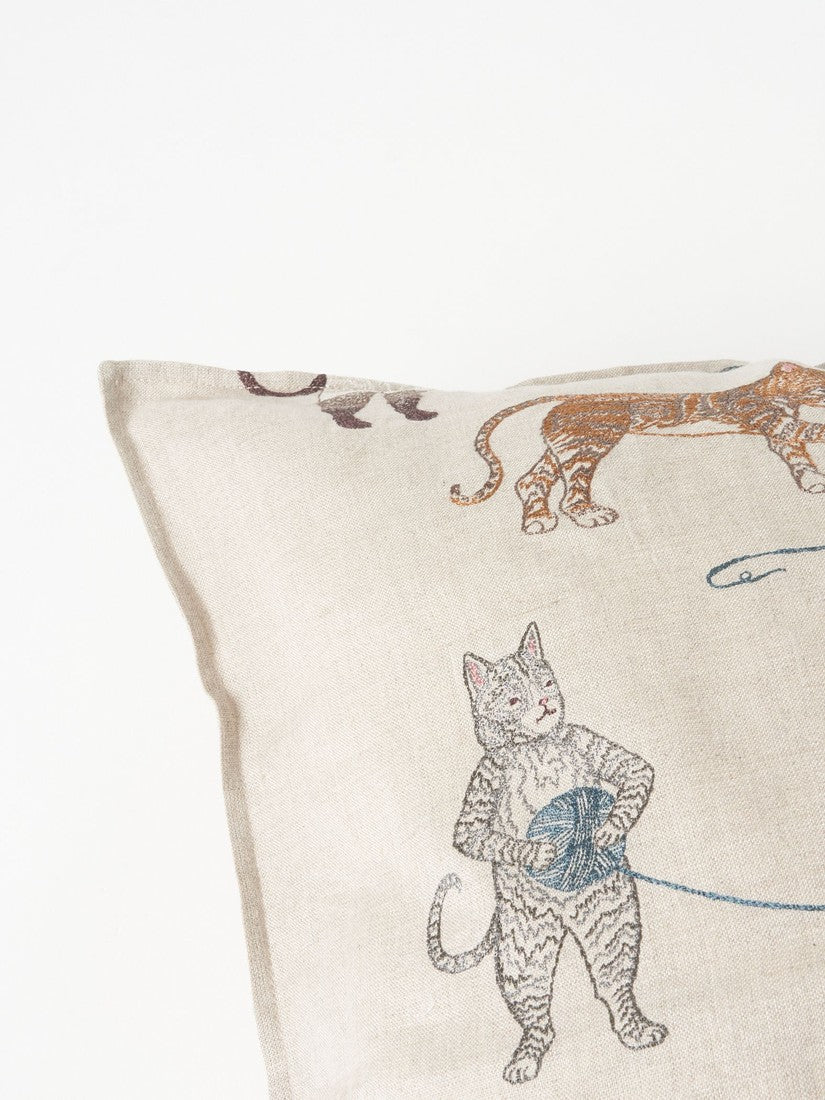 クッションカバー 50x50 Playful Cats（クッション）｜H.P.FRANCE公式サイト