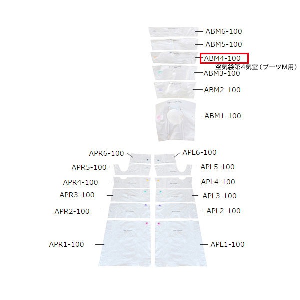 フィジカルメドマー 空気袋第4気室（ブーツM用）ABM4-100 日東工器 （オプション） | ヘルスケア,医療機器,その他（医療機器）,家庭 ...