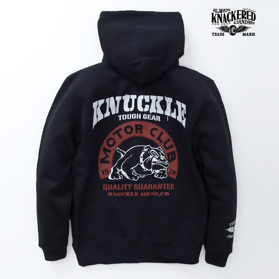 【KNACKERED】BULL PULLOVER HOODIE｜アメカジファッション通販サイト｜HEATH.INDUSTRIAL