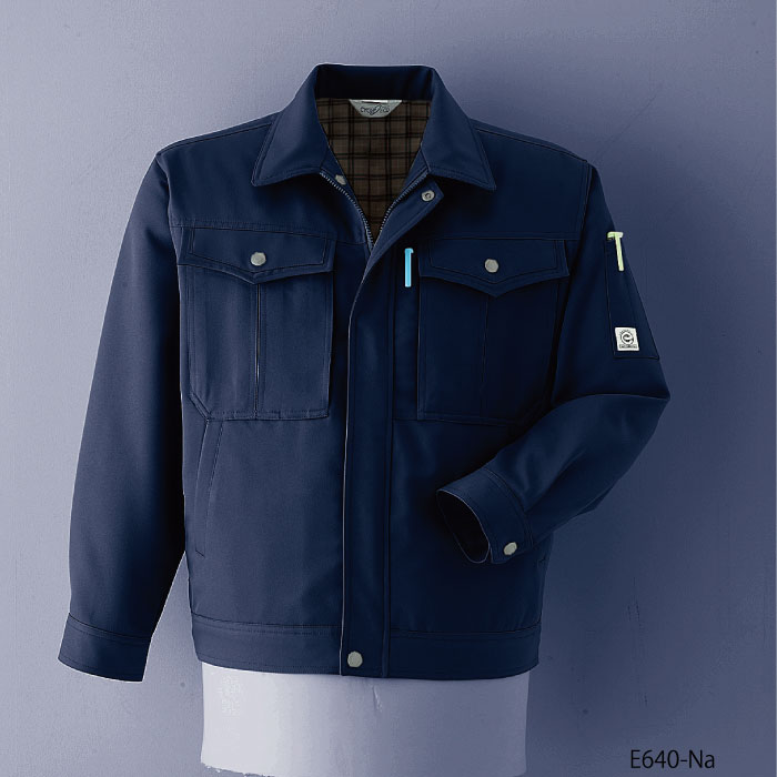 アサヒチョウワークウエア ブルゾン E640 | 作業服,作業着 | ユニフォーム 白衣 スクラブ 学生服 通販のふくまる