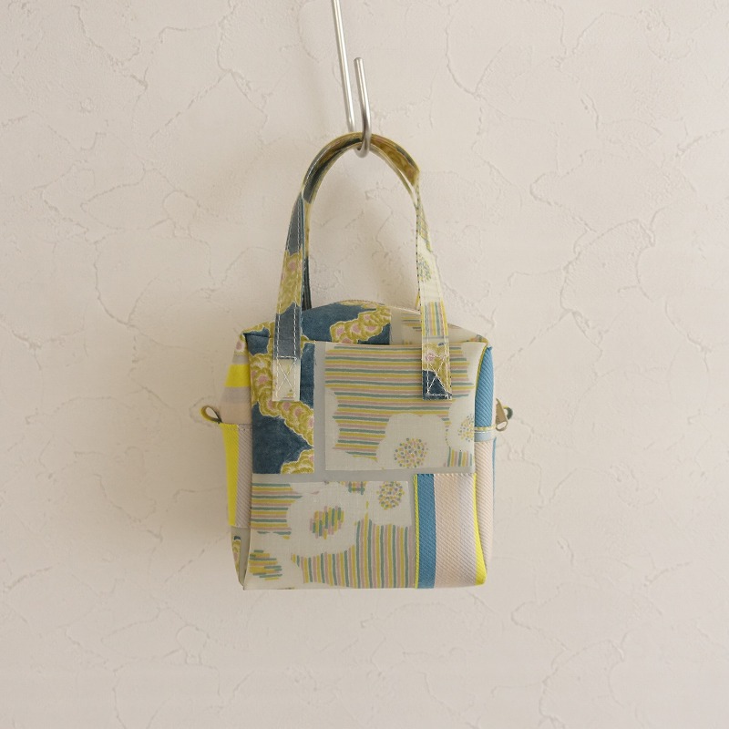 【定価1.7万】ミナペルホネン×ルイザC mina perhonen×Luisa C CUBE BAG S (ba7-2409-60)【11J42】 /ナチュラル服古着通販drop