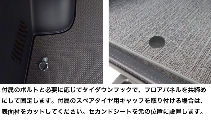 ハイエース 床張りキット 標準S-GL用 フルフロアパネル プロ仕様（8型）対応 |ベッドキット専門店-hyog-