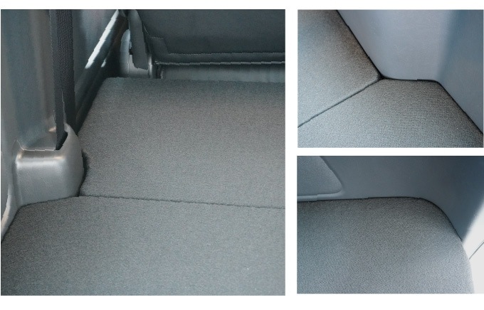 [短納期商品] ハイエース ベッドキット ロータイプ 200系 標準S-GL用 硬質マットタイプ【防滑シードブラック】（8型）対応 |ベッドキット専門店-hyog-